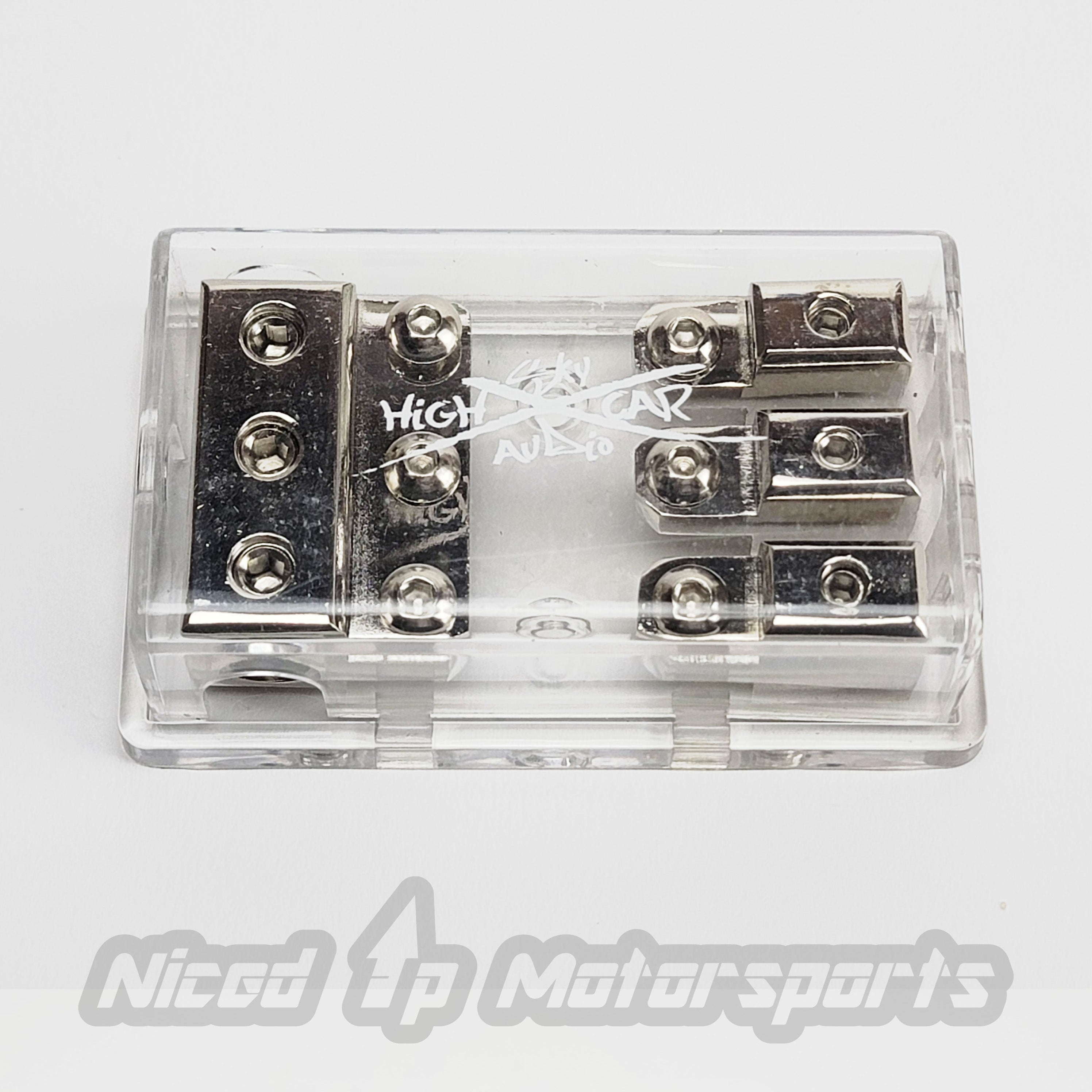 MANL Distribution Block (3) 4 Gauge Input to (3) 8 Gauge Outputs ...