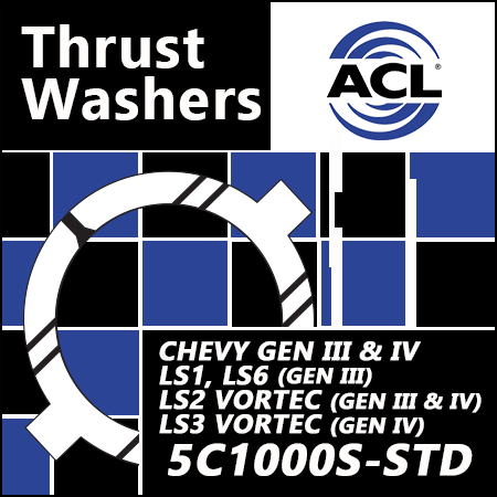 ACL Thrust Washers (Chevy LS; Special Order) – Niced Up Motorsports