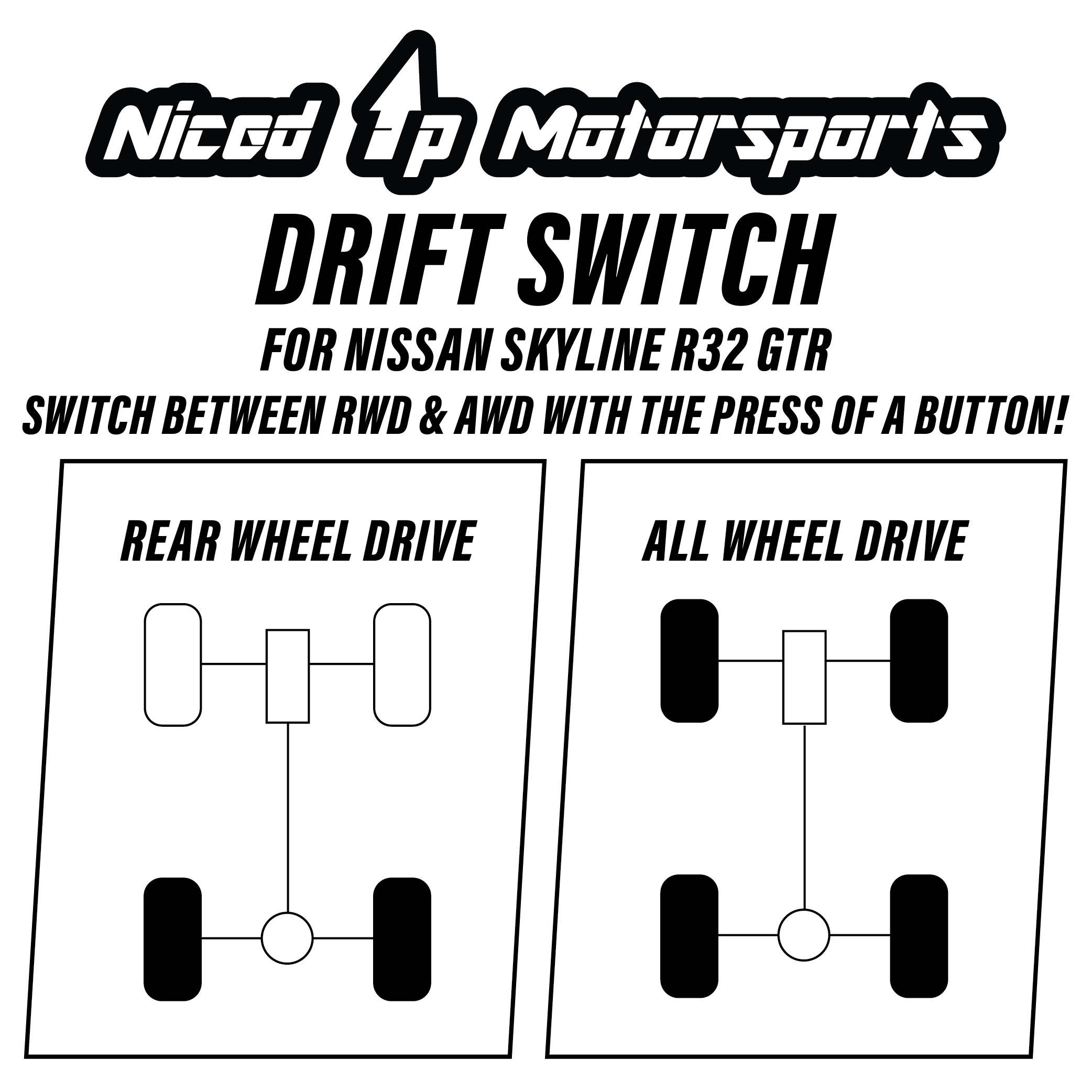 NUM R32 Drift Switch – Niced Up Motorsports